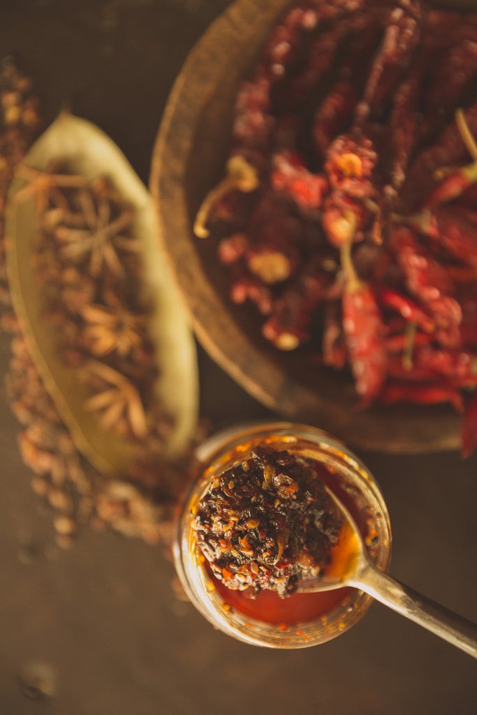 Sichuan Pepper Oil With Dry Prawns – notjusthot - sauces and more
